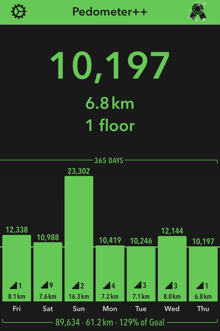 What I learned from walking 10,000 steps a day for a year – Daniel Tay